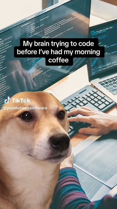 Morning Coffee is a Must #developermemes #programminglife #software #codingmemes #coding # ...