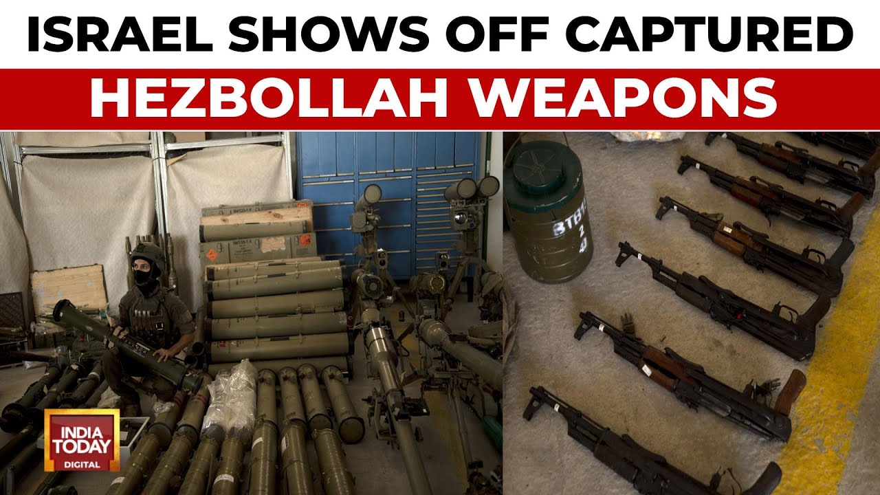 Israel Iran War LIVE: Israel Shows Off Captured Hezbollah Weapons ...