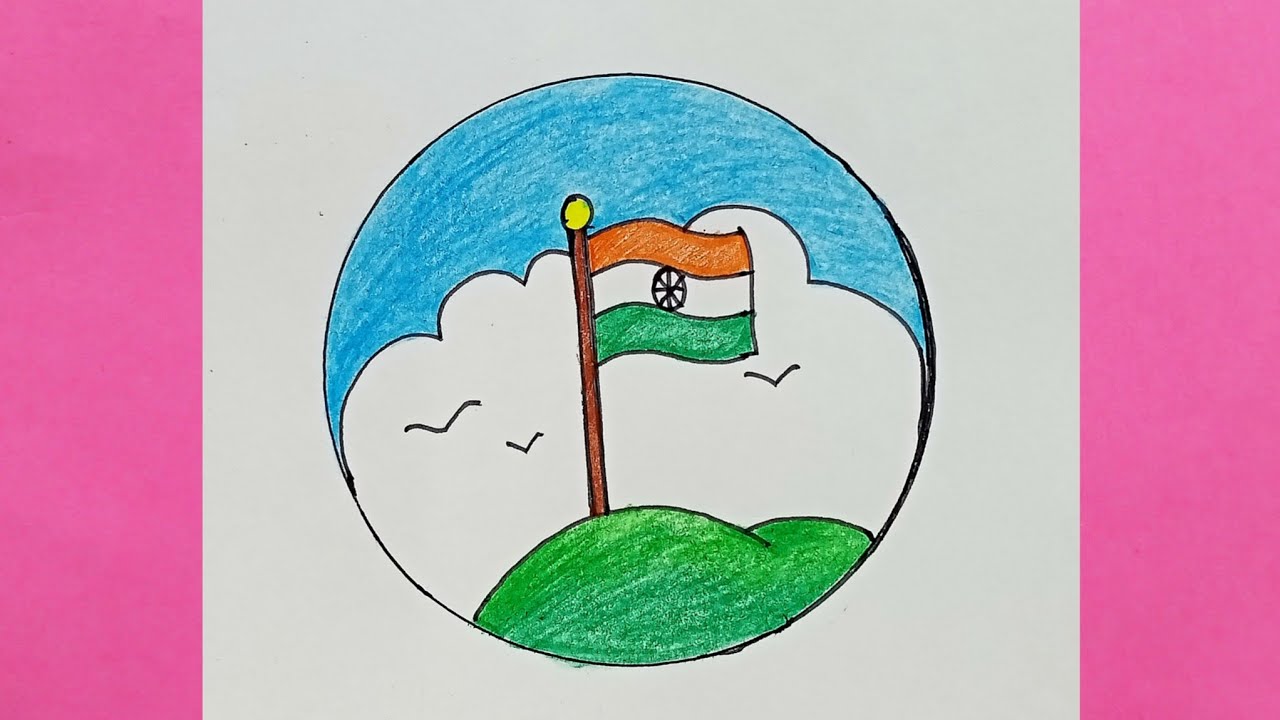 Republic Day Drawing || How to Draw Republic day Step by step || indian ...