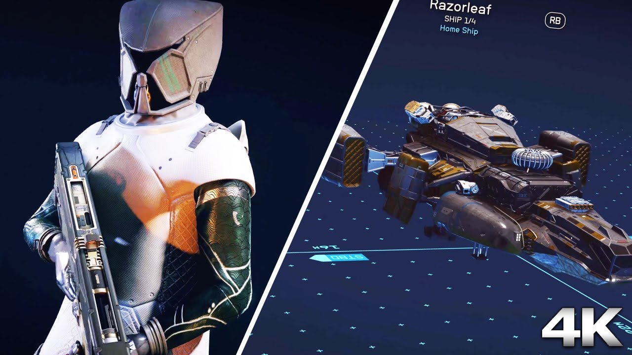 Getting Full Legendary Gear + Spaceship - STARFIELD Mantis Side Mission ...