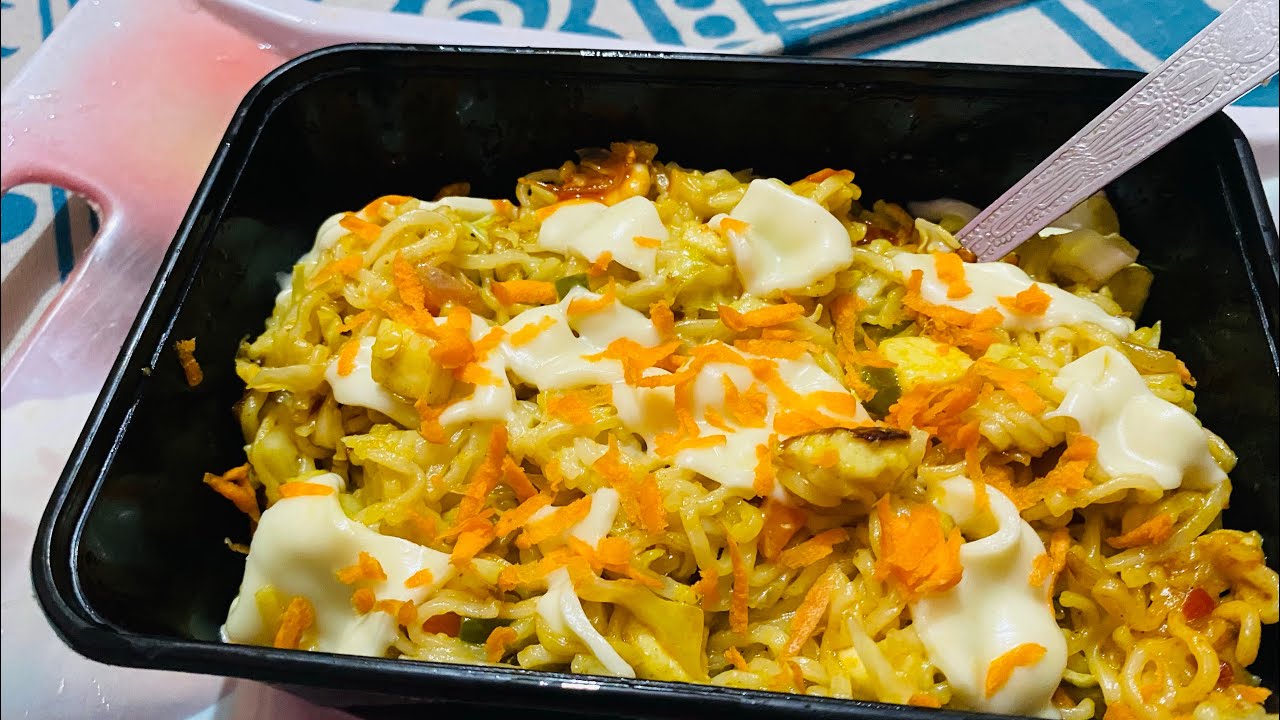 Veg cheese maggi ! Different and unique recipe for maggi ! Its very ...