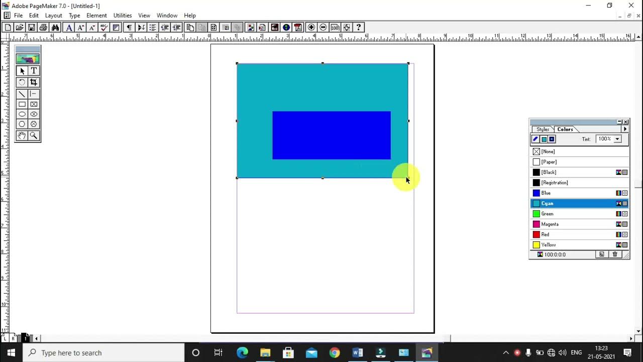 PageMaker - Element Menu Part 1 - YouTube