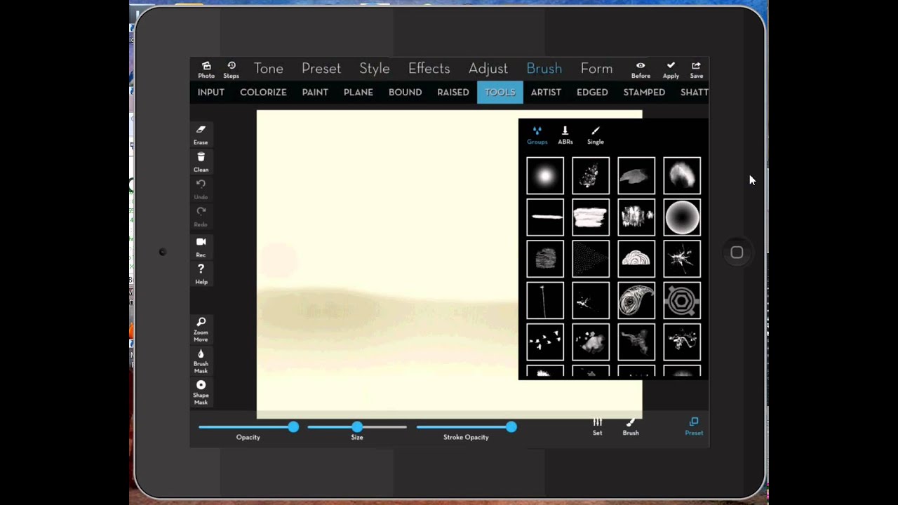 iColorama - Creating Distressed Paper Background - YouTube