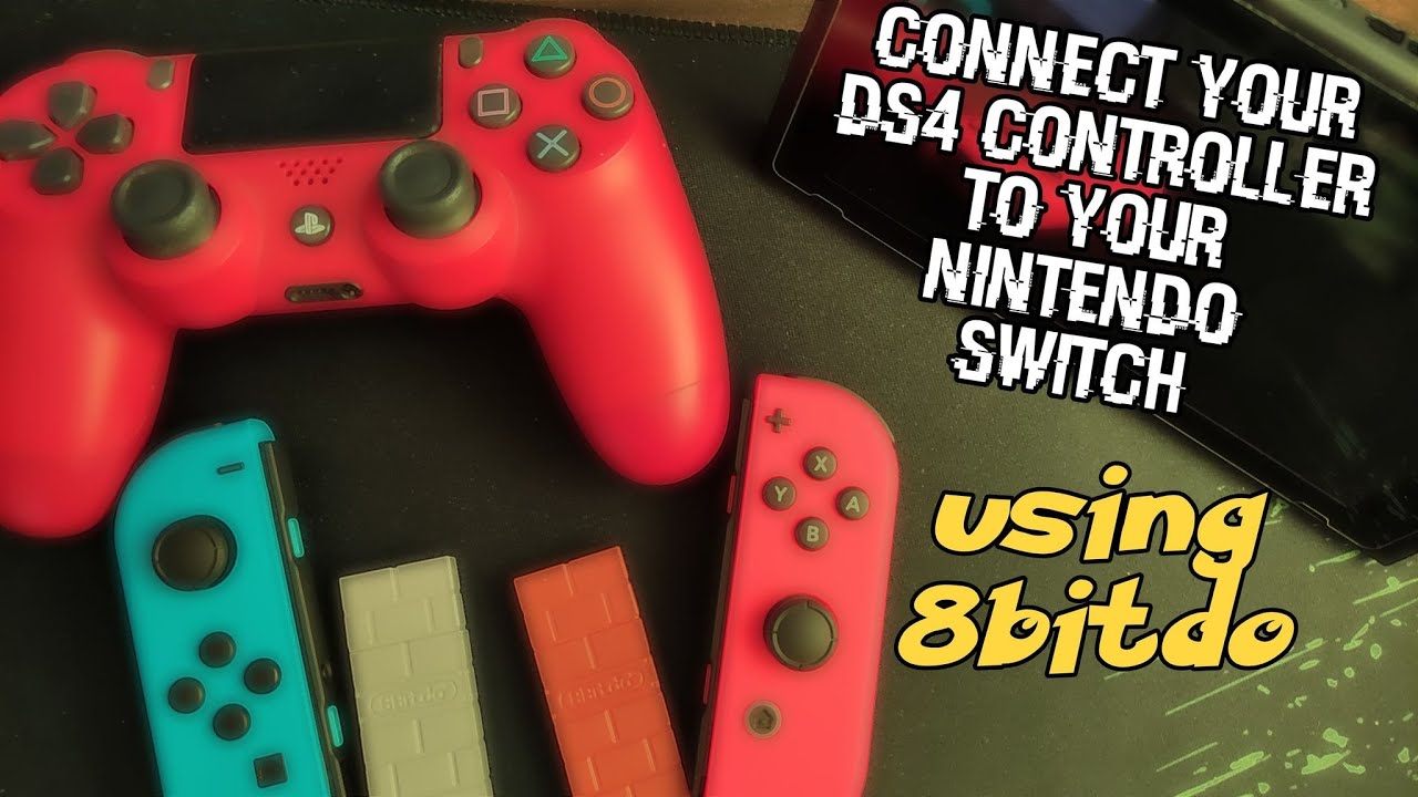 How to Connect your PS4 (DS4) Controller to your Nintendo Switch using ...