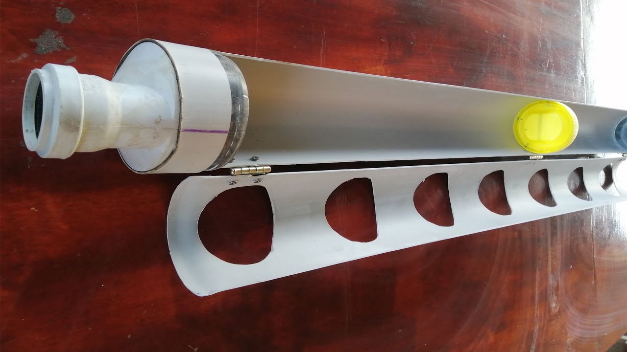 Super Idea Making the Perfect Chicken Feeder from PVC Pipes - YouTube