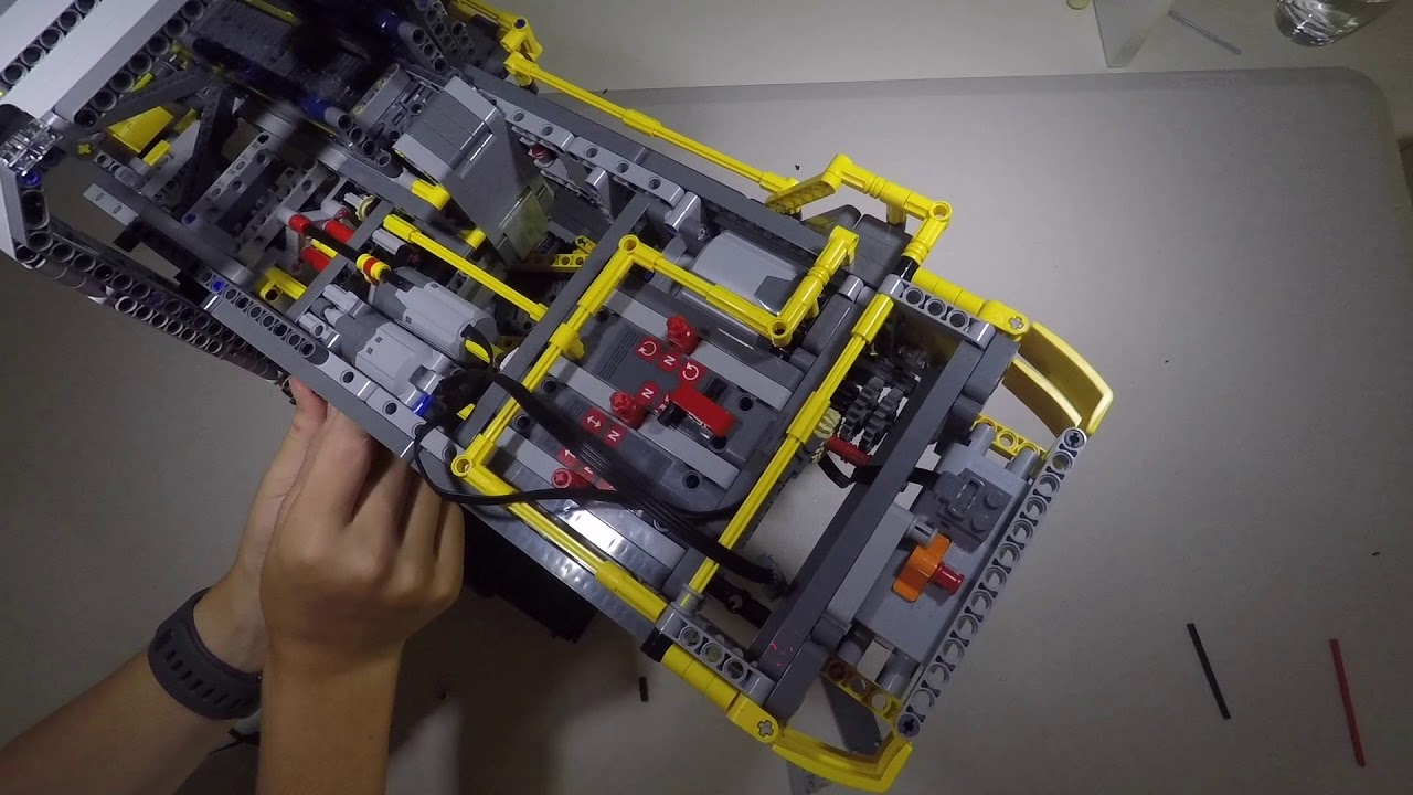 Lego Technic bucketwheel excavator remote control - YouTube