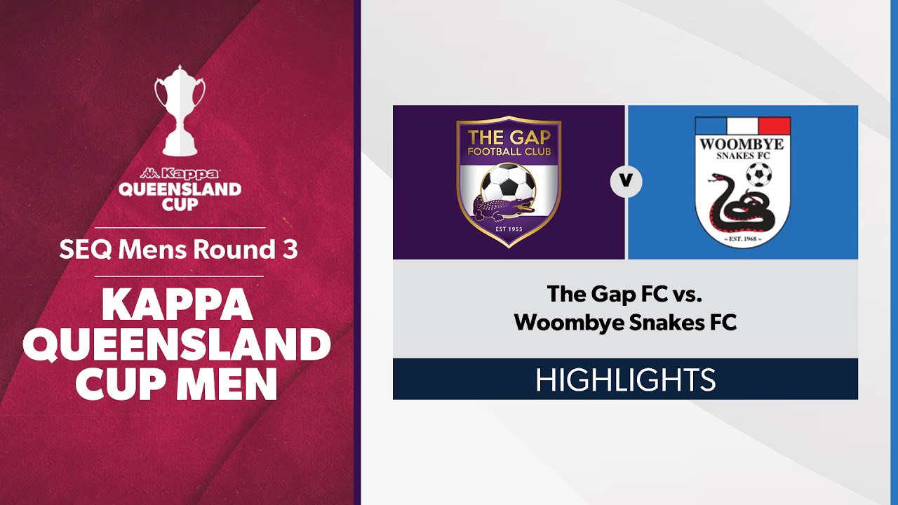 Kappa Queensland Cup Men SEQ Mens Round 3 - The Gap FC vs. Woombye ...