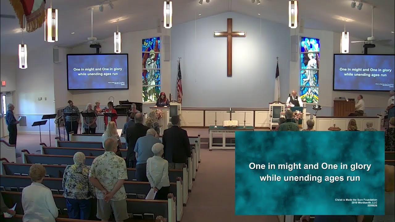Oct. 30, 2022, Sunday Worship Service, Westminster Presbyterian Church, Vero Beach, Florida ...