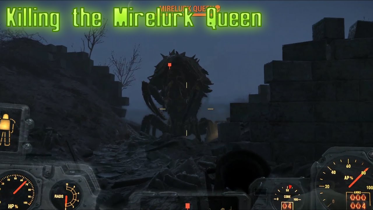 Fallout 4: Killing the Mirelurk Queen - YouTube