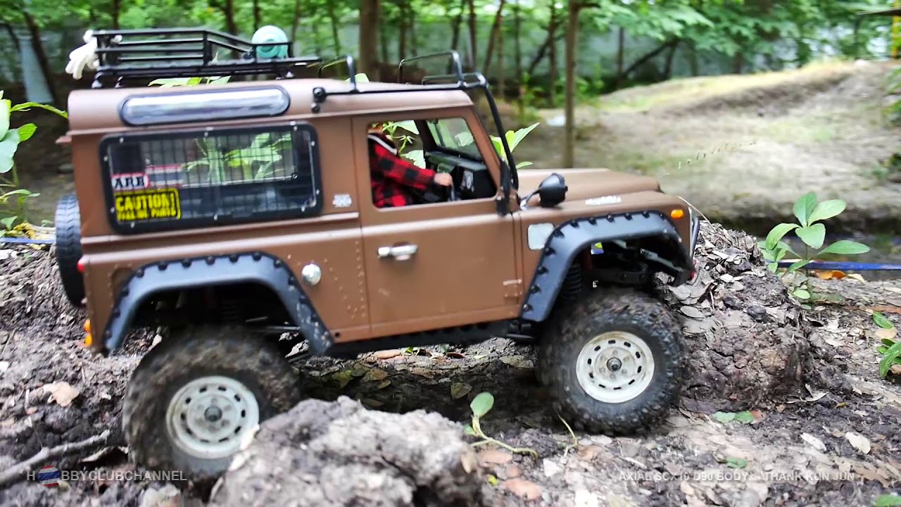 รถบังคับวิทยุ 4x4 axial scx10 D90 BODY 3 - YouTube