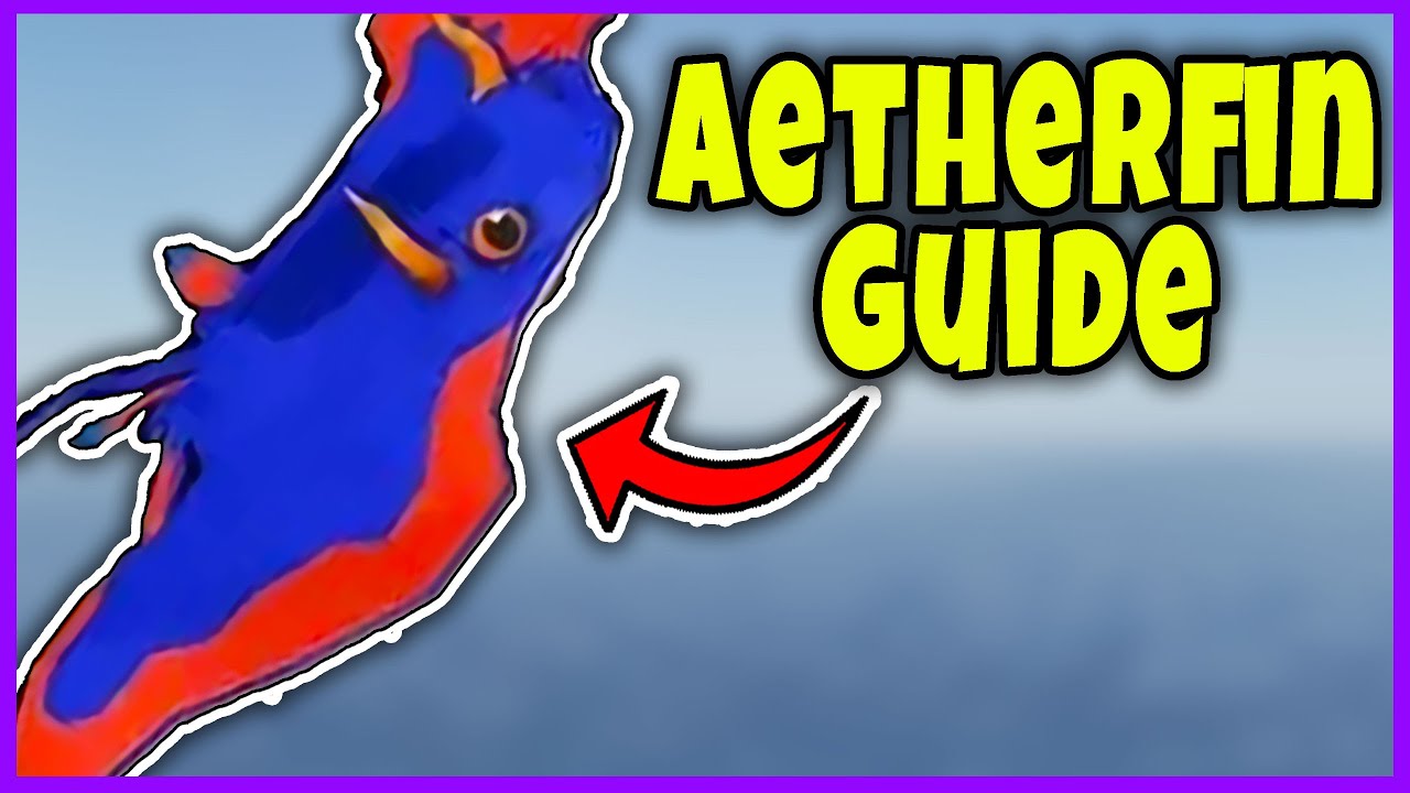 How to GET AETHERFIN FAST in FISCH - BEST SPOT for AETHERFIN Roblox ...