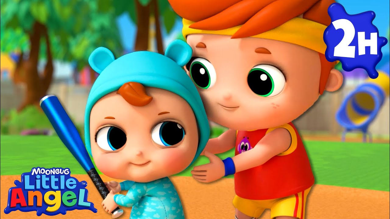 Sports Song | KARAOKE! | BEST OF LITTLE ANGEL! | Sing Along With Me ...