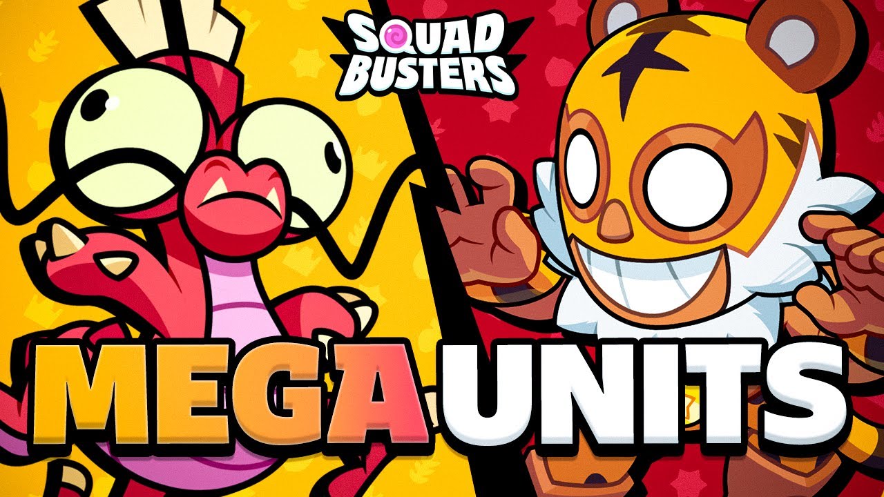 Using ONLY MEGA Units in Squad Busters - YouTube