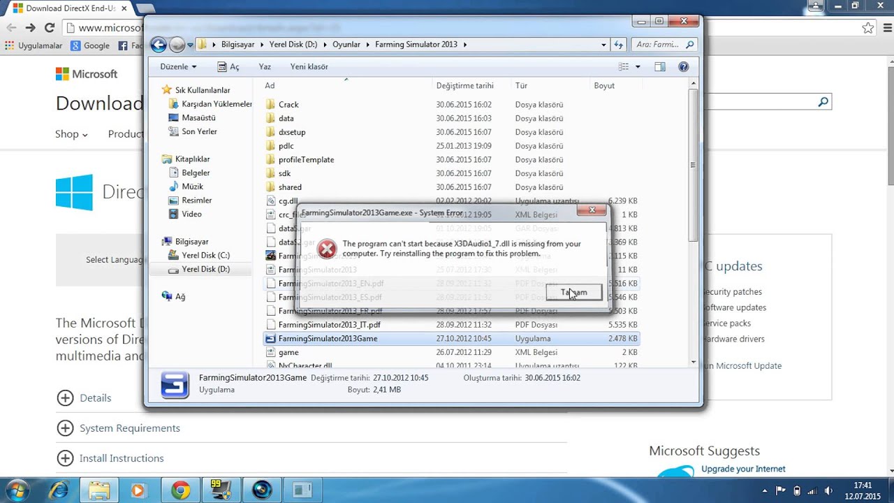 X3daudio1 7 dll Is Installing YouTube