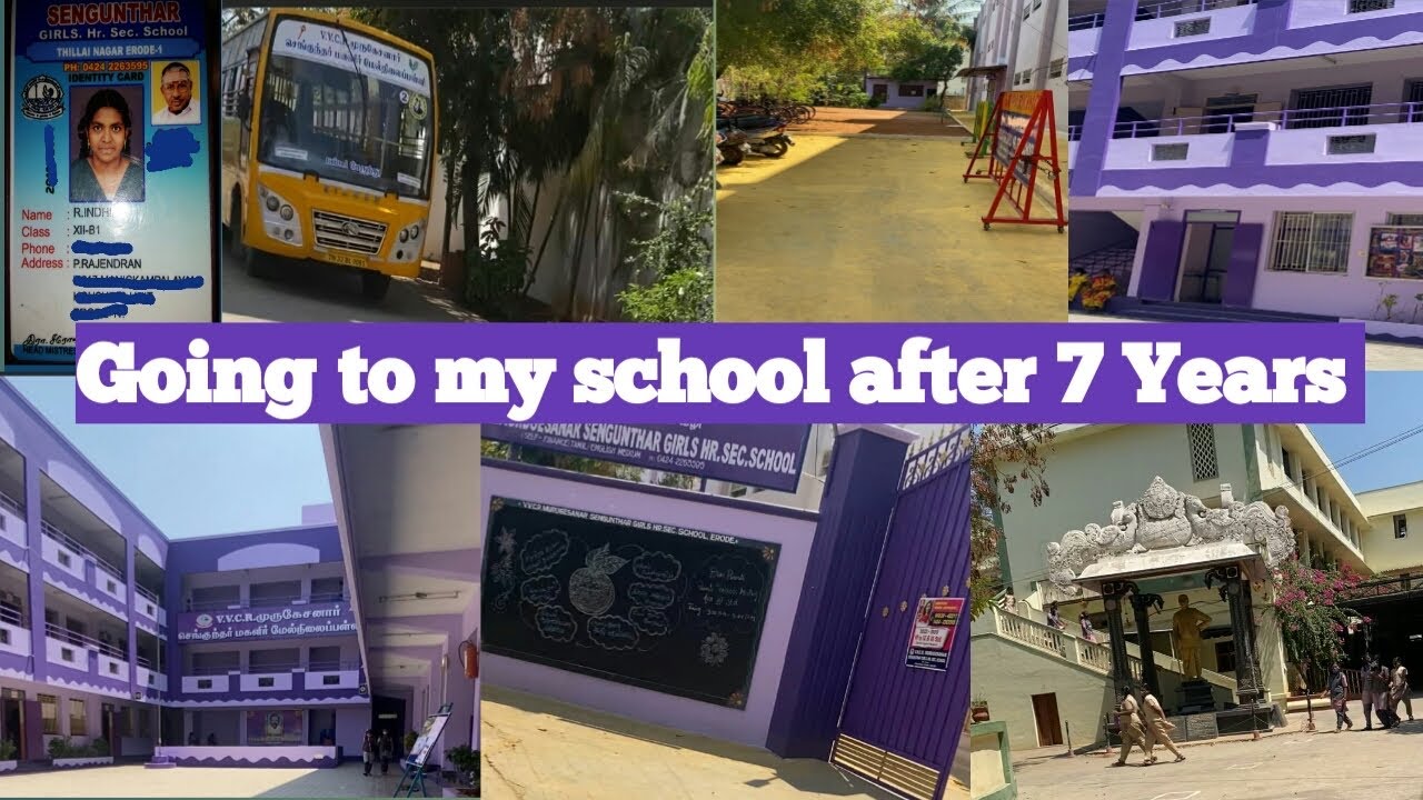 After a decade Small visit to my school | Erode | Day Dreamer - YouTube