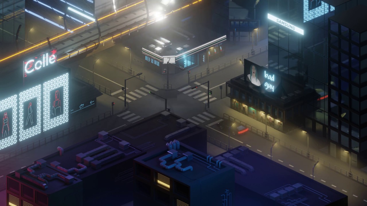 Night City Animation - YouTube