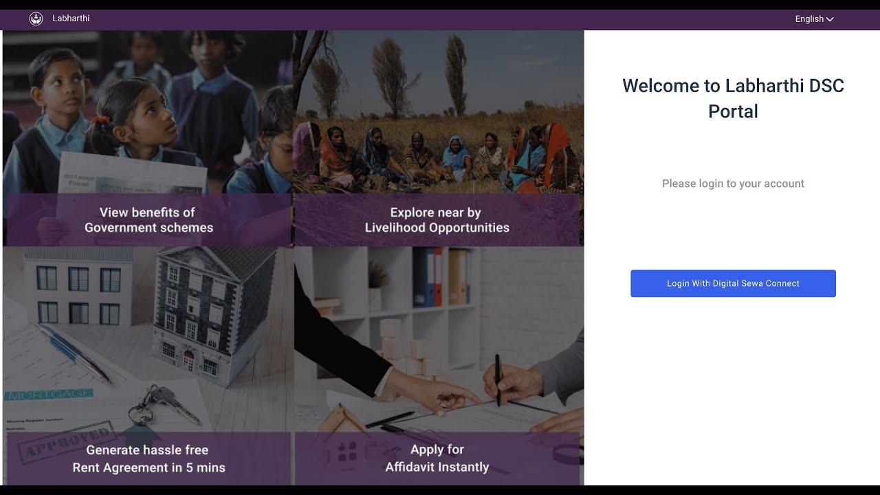 How to apply Affidavit and Rent Agreement via CSC? - YouTube