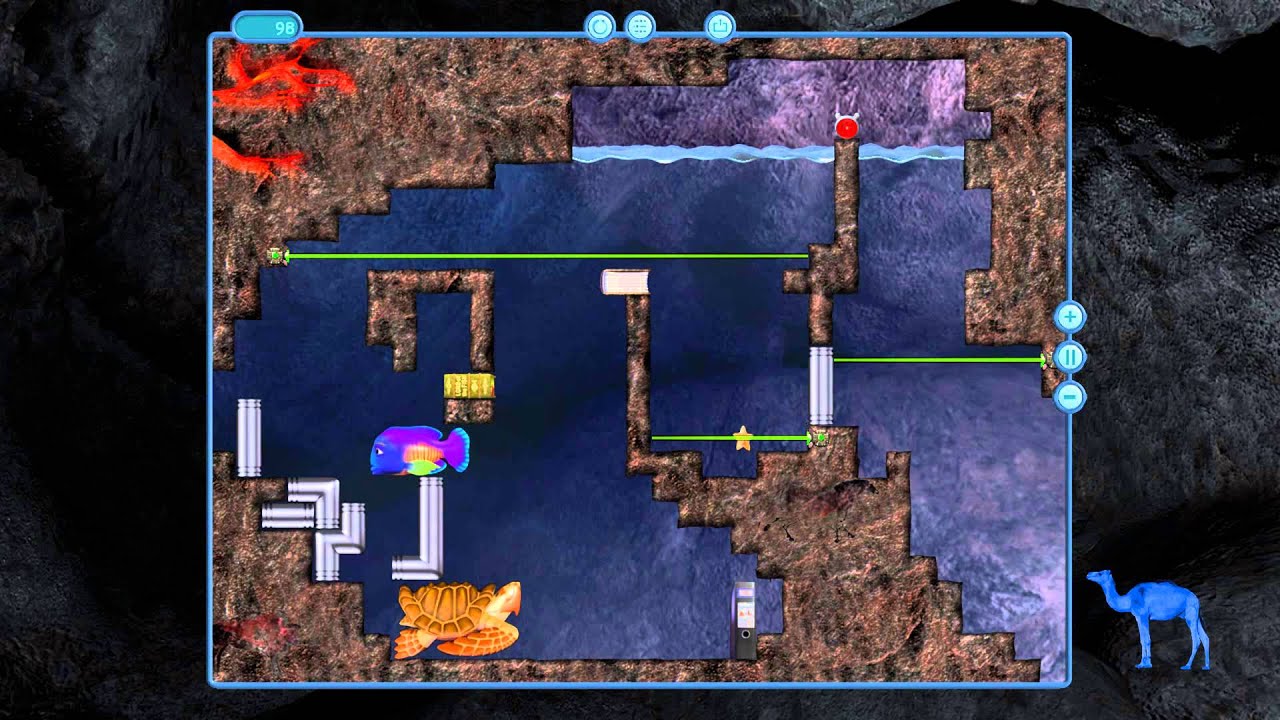 The Fish Fillets 2 Walkthrough - 10.06 - Heavy Lifters - YouTube