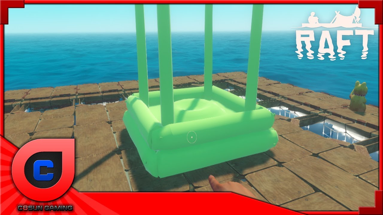 Raft: Treasure Hunt - Wood problems & Large Crop plot set up Ep5 - YouTube