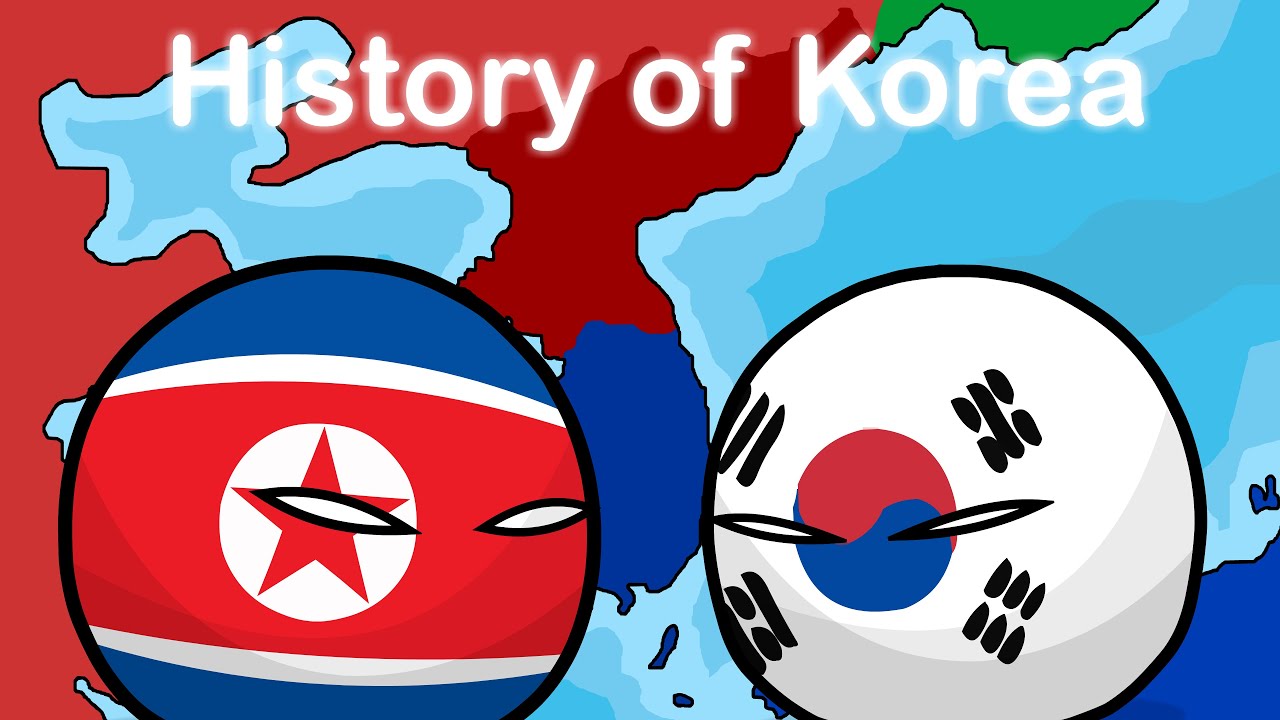 Countryballs - History of Korea - YouTube