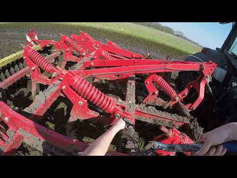 *[GoPro]*[CabView/Sound]* Valtra N 123 + Pöttinger 3,50m am Grubbern/Agrar Filmteam N&N
