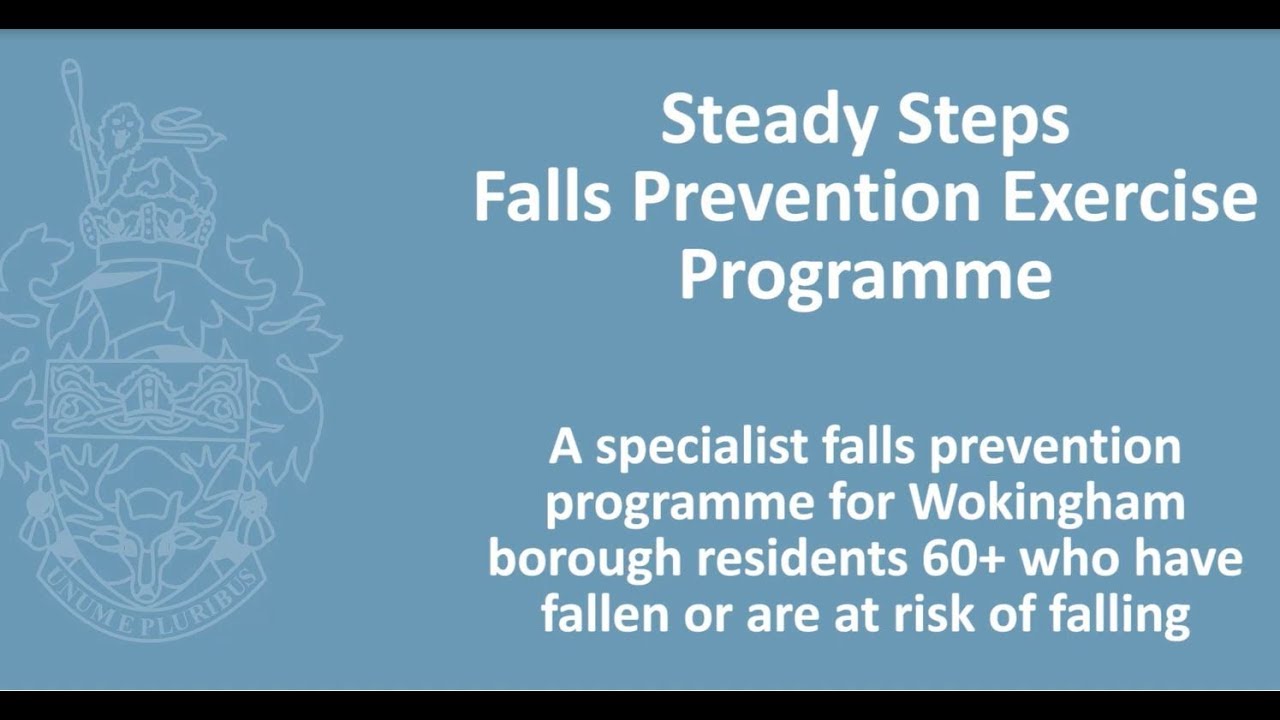 Steady Steps Fall Prevention Exercise Programme - YouTube