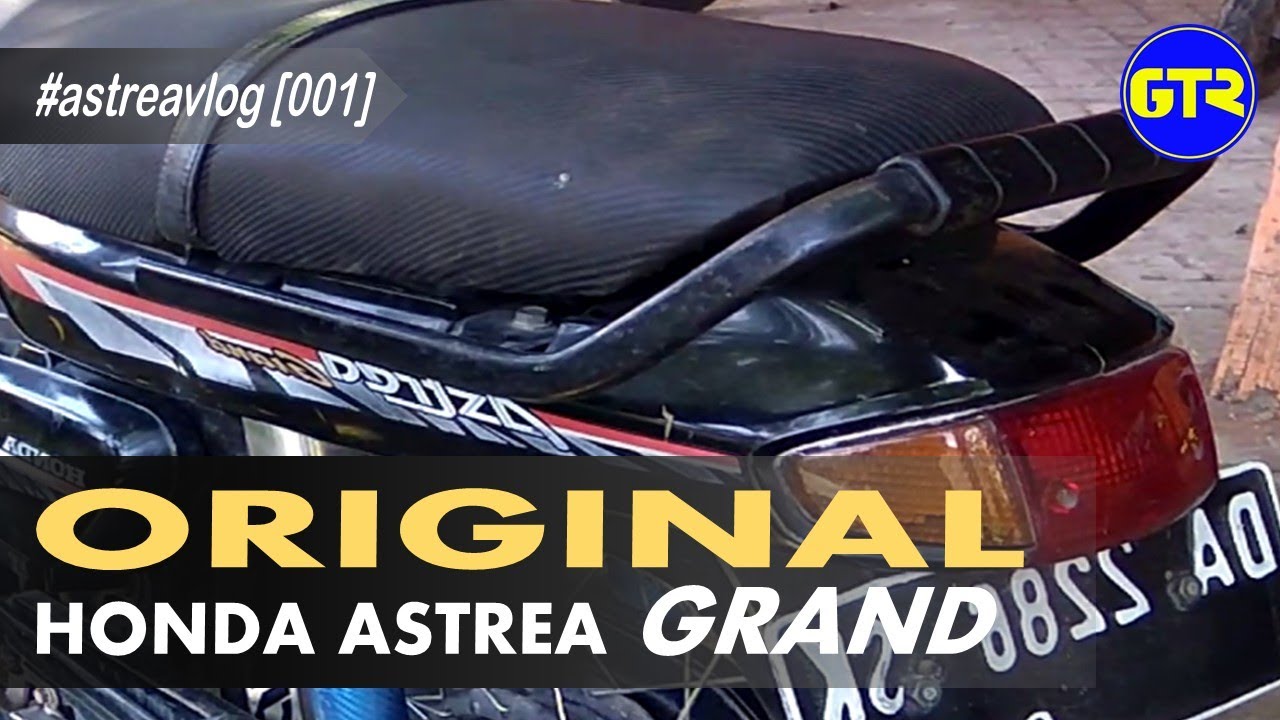Honda Astrea Grand Bulus Original #AstreaVlog [001] - YouTube