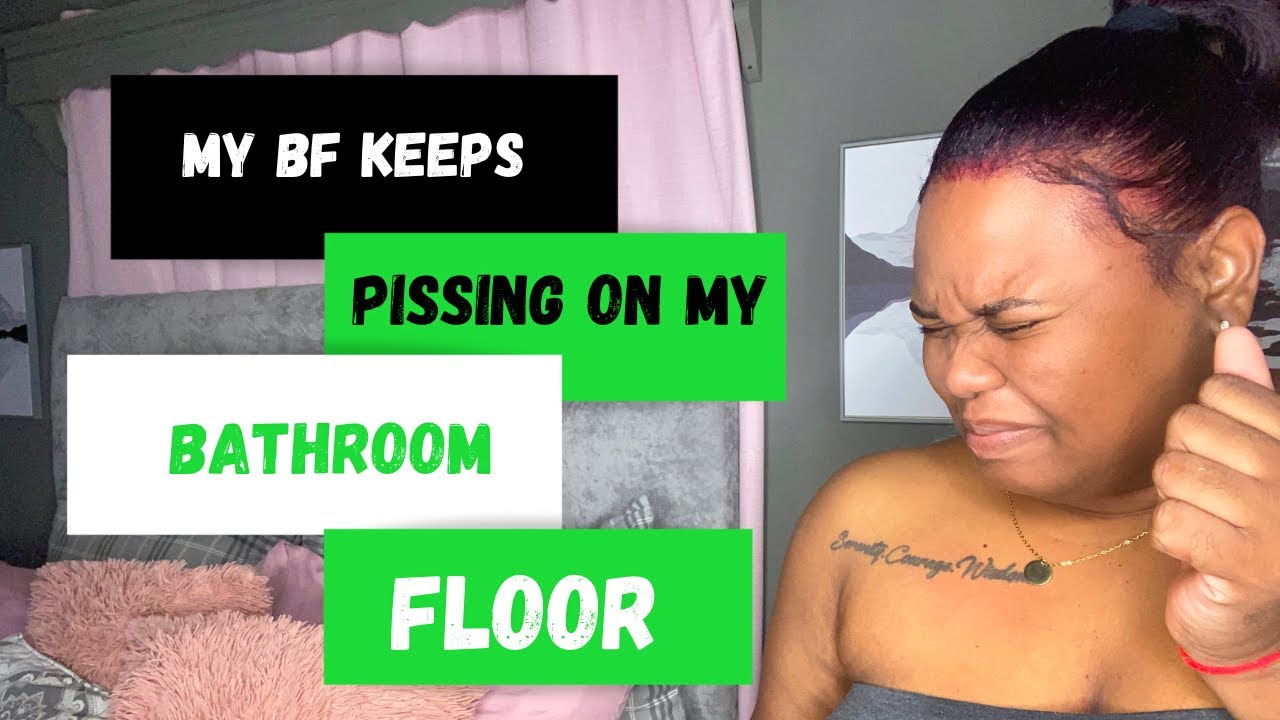 Putting My Dog’s Wee-wee Pads On My Bathroom Floor For My Boyfriend ...