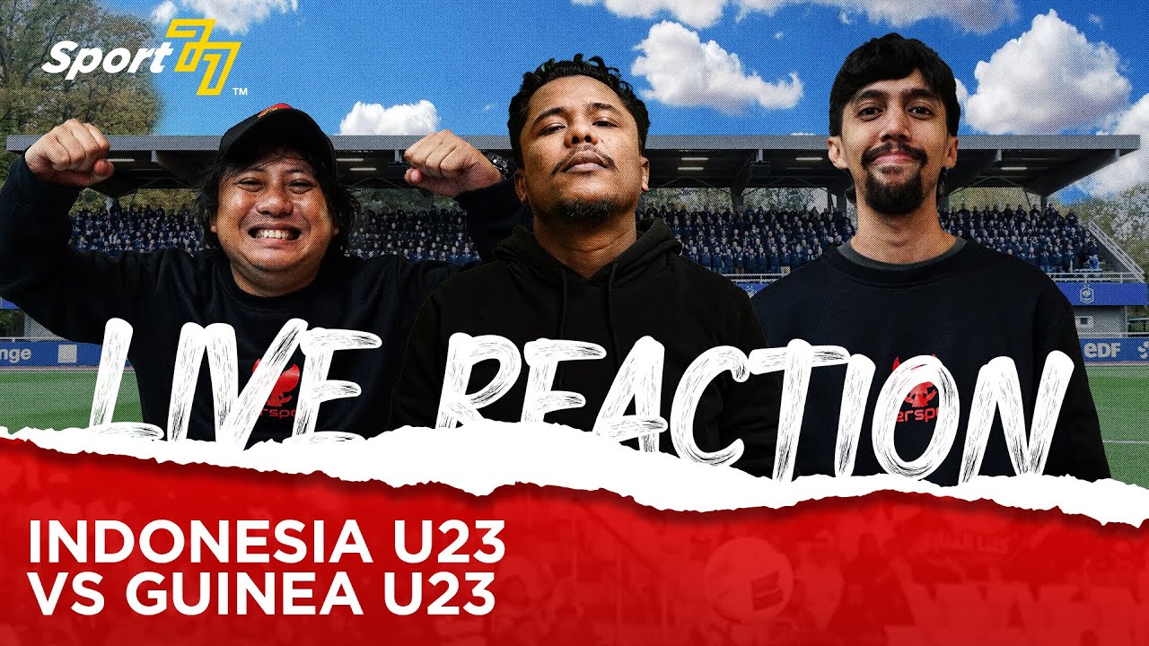 🔴 OLYMPIC PLAYOFF: INDONESIA U-23 VS GUINEA U-23 [LIVE REACTION] - YouTube