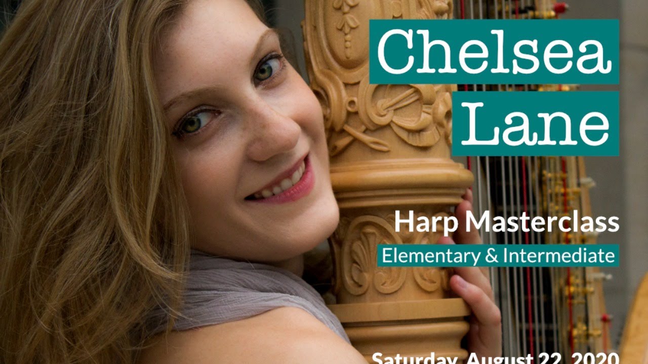 Harp Masterclass with Chelsea Lane - Elementary and Intermediate - YouTube