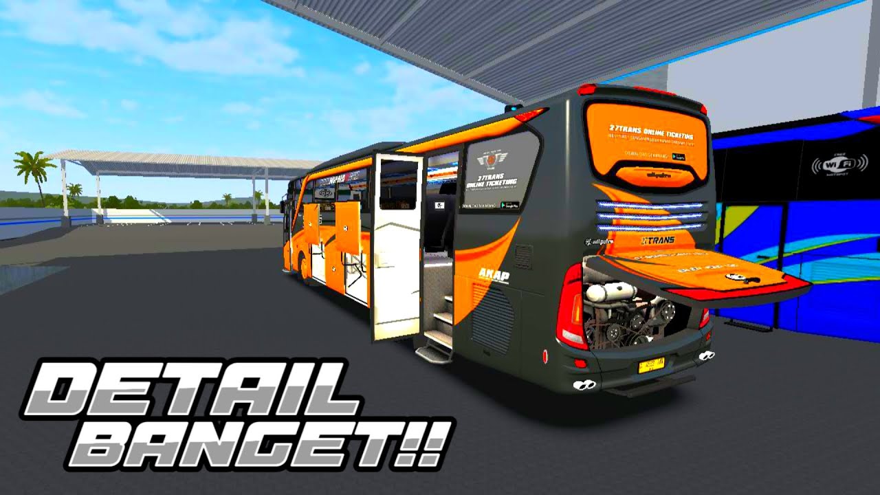 RILIS MOD JETBUS JBHD 2 SPION BALAP BANYAK PILIHAN || BUSSID V3.7.1 ...