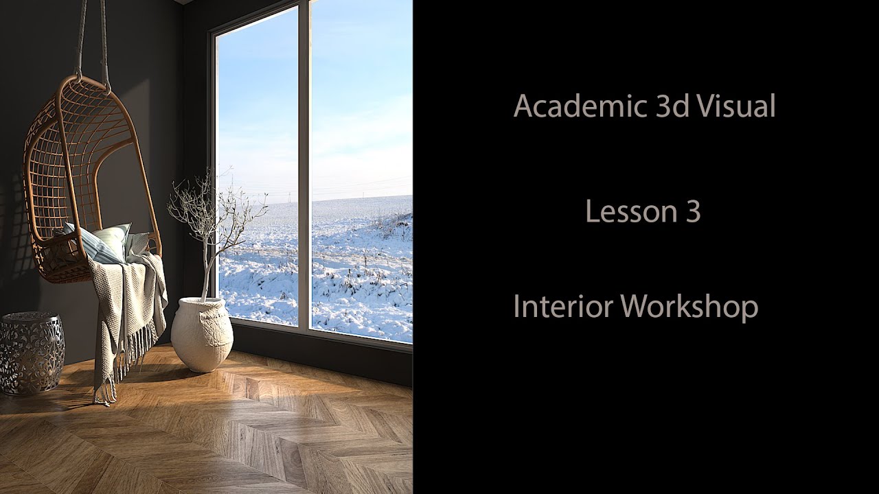 3ds Max Interior Modeling Tutorial | 3d Max Interior Design - YouTube