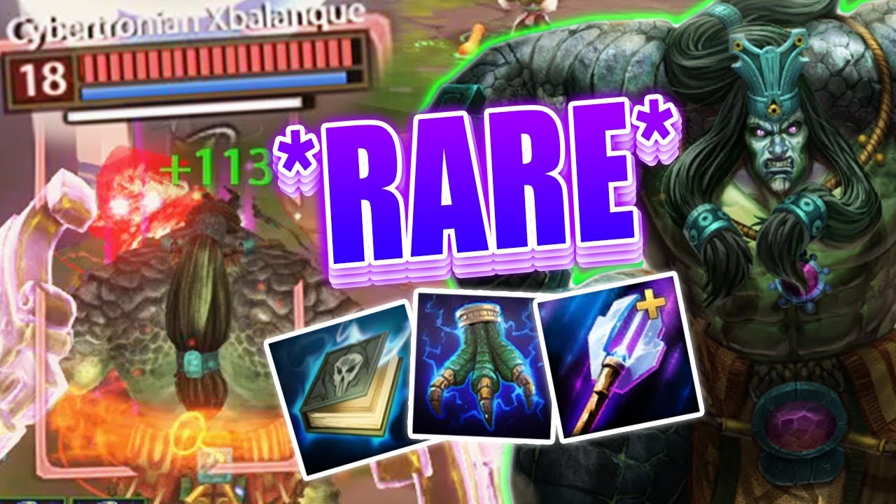 A *RARE* Solo Lane Smite Game... - YouTube