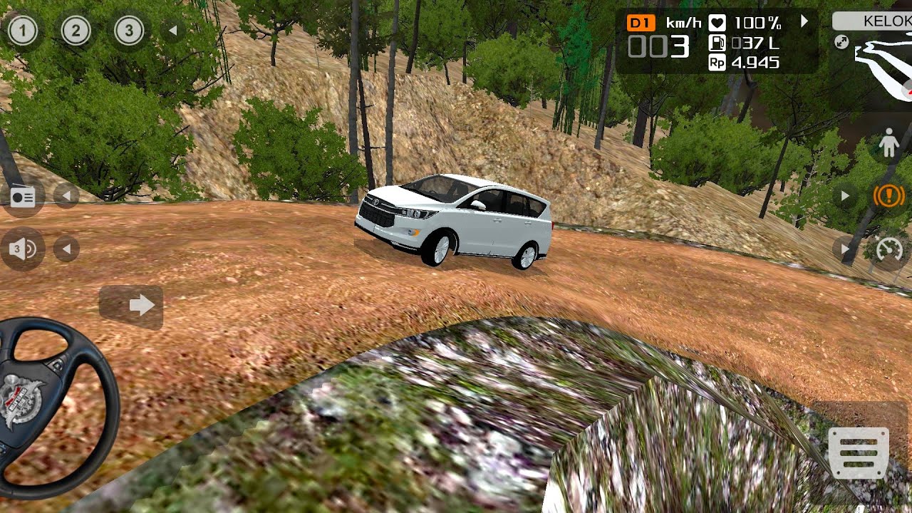 Offrod Toyota enova car 🚗 🚨 driving 3d simulator indonesia | new ...