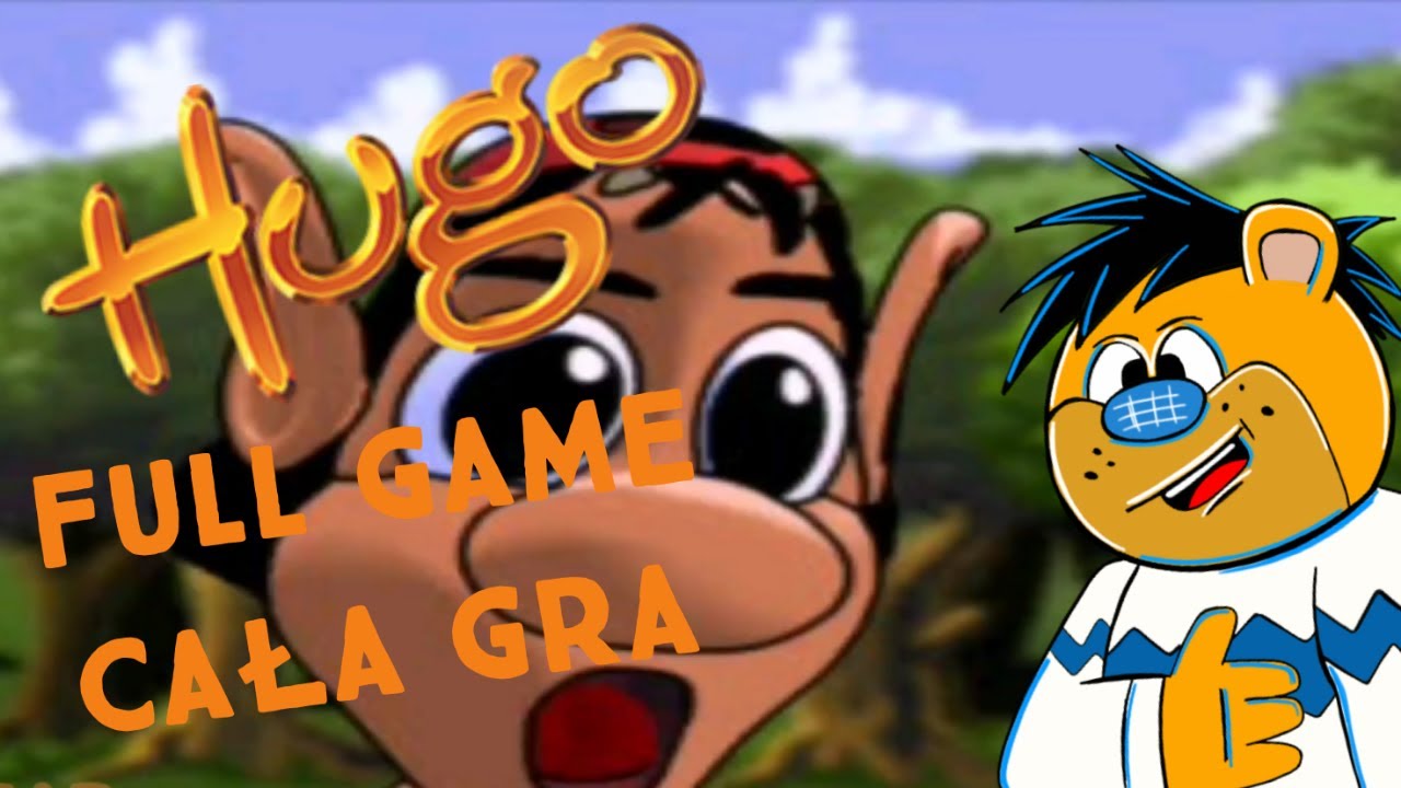 hugo cała gra , full game / full HD PS1 - YouTube