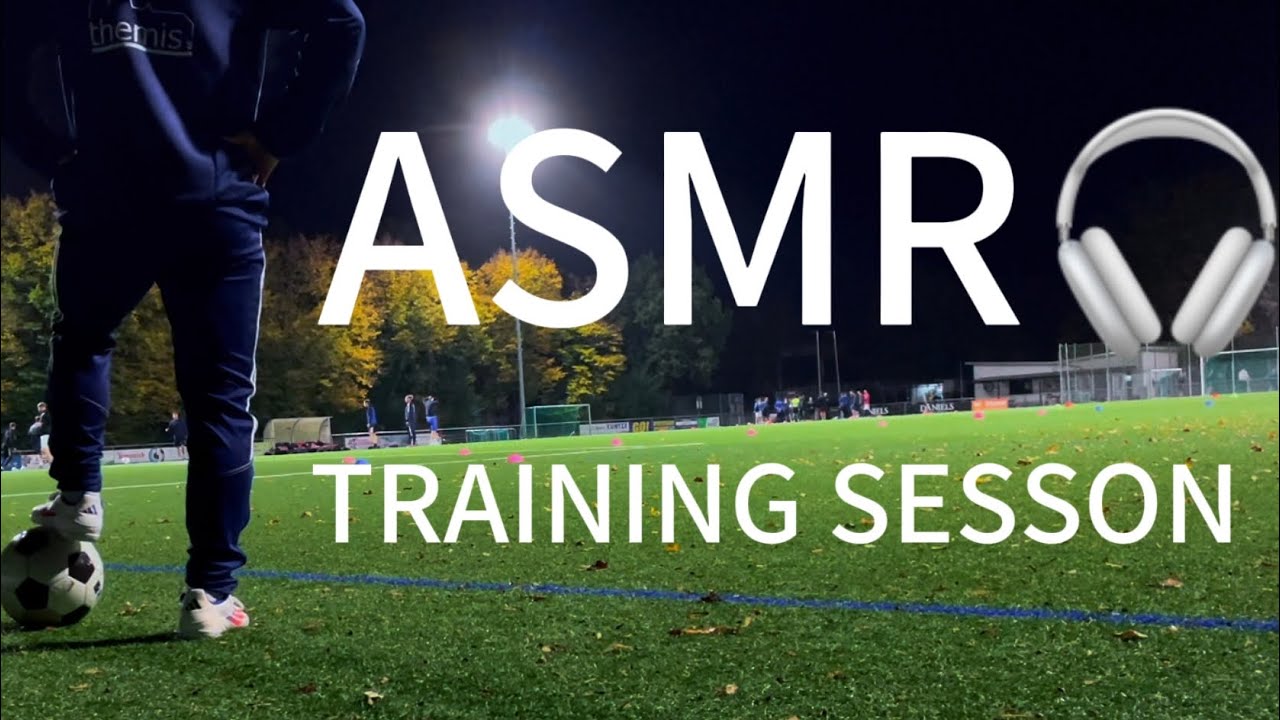 【サッカーASMR】#5 dribble training session #football #soccer #skills #asmr ...