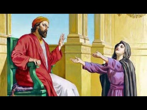 Parable of Unjust Judge and Persistent Widow - Bible Reflections for ...