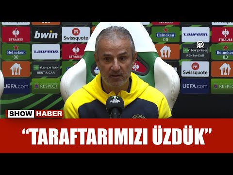 İsmail Kartal: Sonuçta grupta lideriz ve önümüze bakacağız | Ludogorets 2 - 0 Fenerbahçe