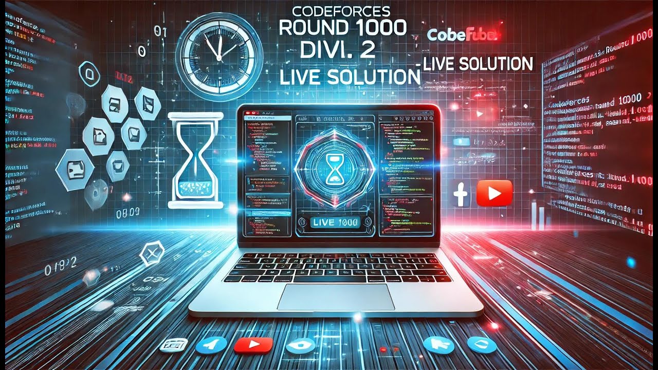 Codeforces round 1000 (Div 2) | A to F solution in description | live ...