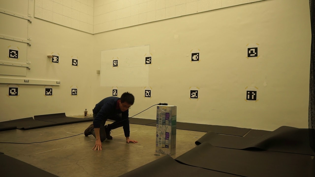 ZED Mini camera y-axis odometry test - YouTube