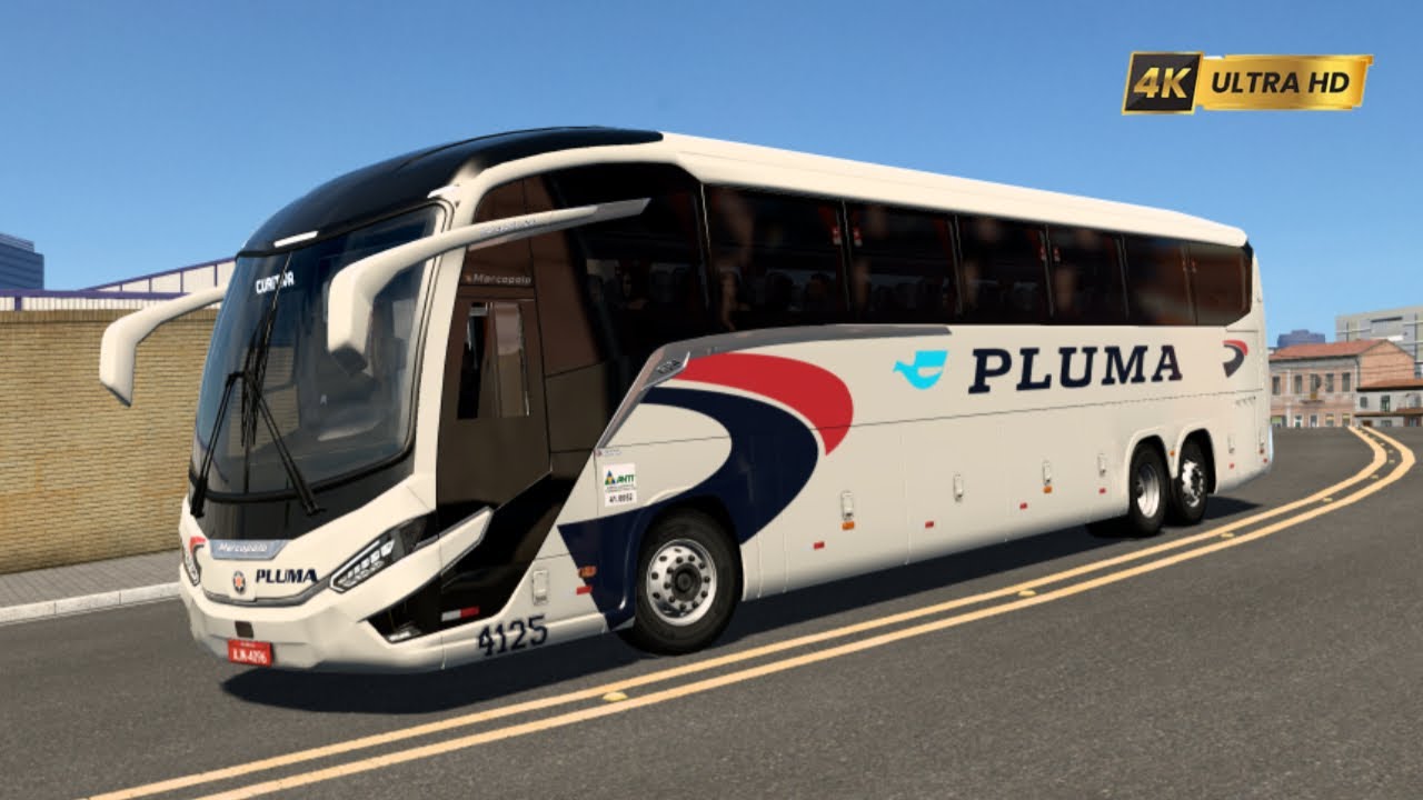 PLUMA - 4125 = BUS MARCOPOLO G8 | Linha: Porto Alegre / RS x Curitiba ...