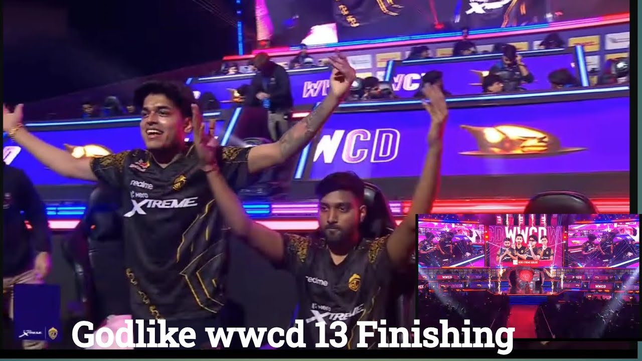 GODLIKE WWCD 13 FINISHING TABLE TOPPER @GodLikeEsportss #esl - YouTube