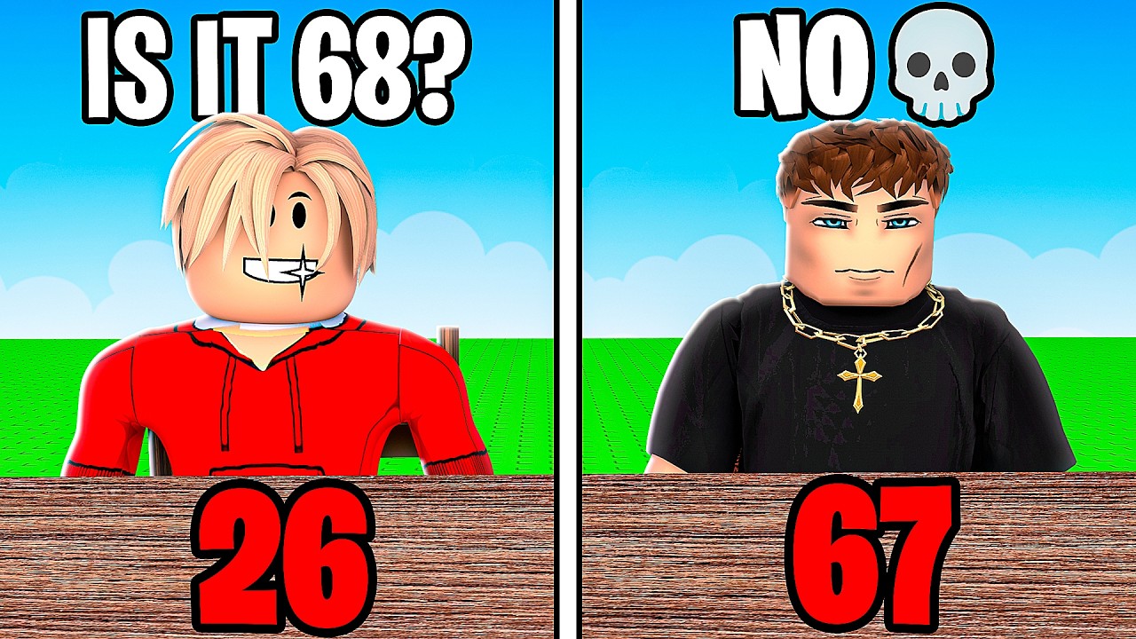 Guess The CORRECT Number in Roblox.. - YouTube
