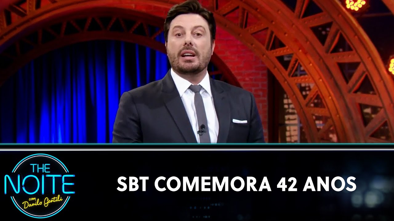Danilo Gentili Celebra Os 42 Anos Do Sbt The Noite 17 08 23 Youtube