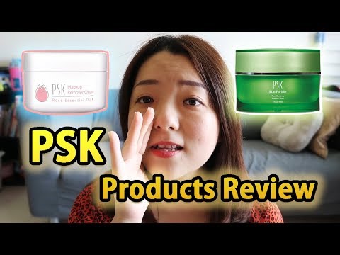 PSK Make Up Remover Cream and PSK Pore Clarifying Balance Cream Review|PSK 寶絲汀|euniceliciousTV
