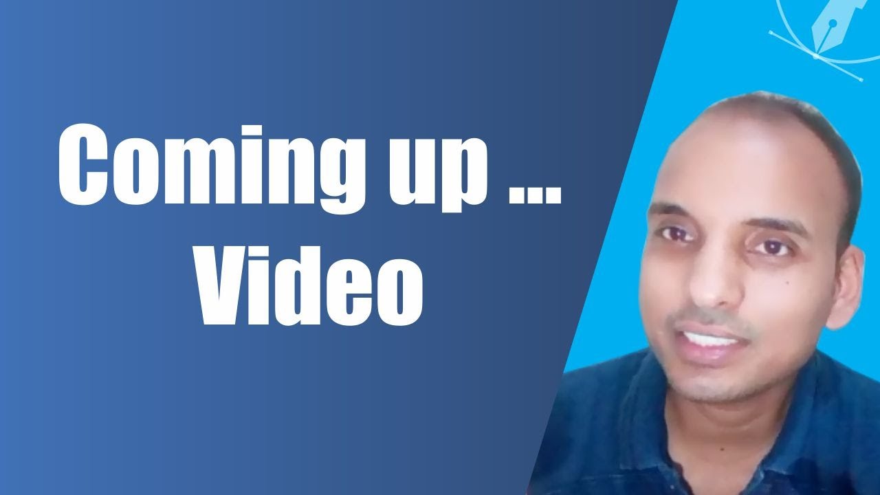 Coming up Video tutorials ... - YouTube
