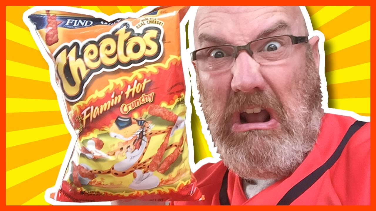 Flamin' Hot Cheetos Challenge Solo SPEED CHALLENGE!!! How fast could ...