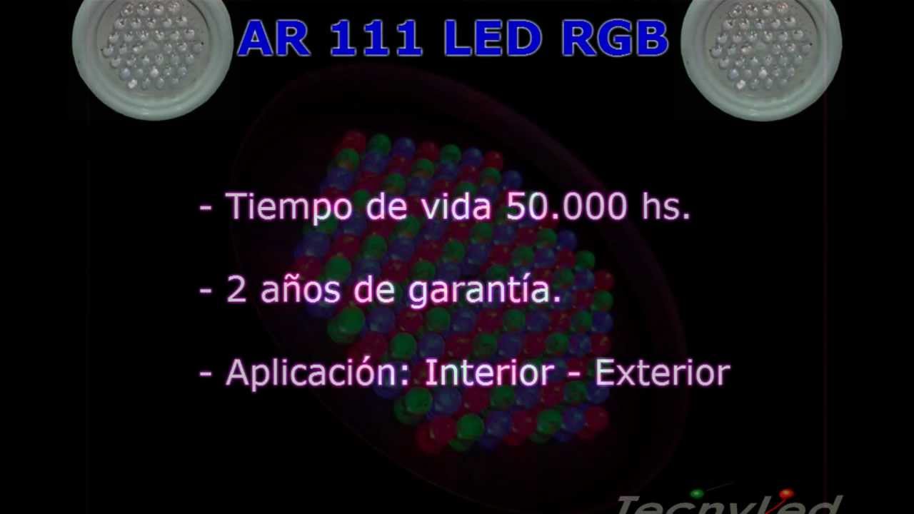 TecnyLed - AR111 LED RGB ( Music by Avicii - Levels ) - YouTube
