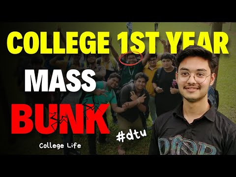 College 1st Year: The Mass Bunk ! | DTU Life - YouTube