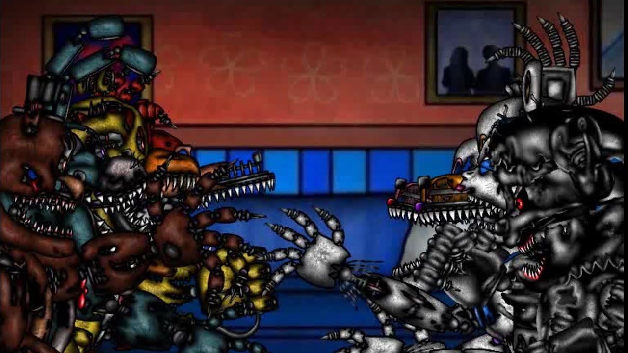(Dc2/fnaf) Nightmare VS Nightmare SL - YouTube